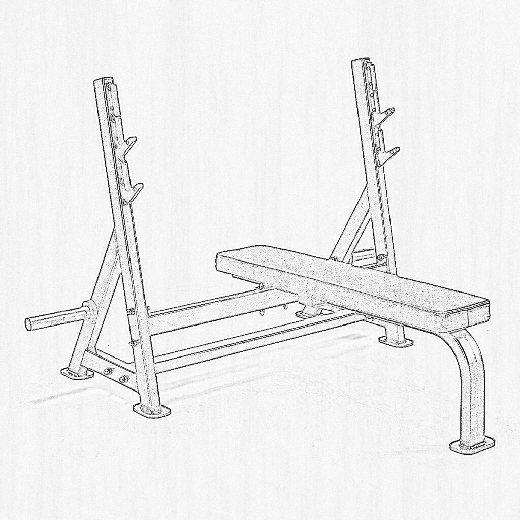 Olympic Flat Bench - PowerRackKing .COM